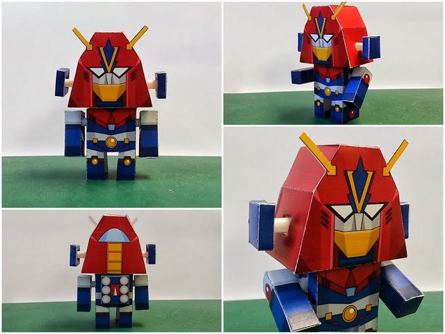 Paper Toy Robo Combattler V ~ Papercraftsparati | Todos los Papercrafts ...