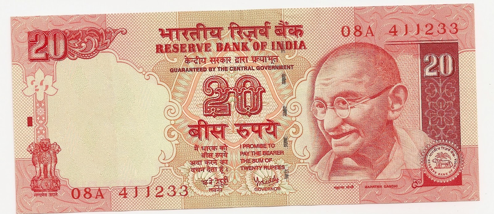 coins and more: Did you know series(8) ; Twenty (20) Rupee Notes ...