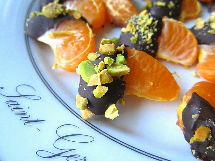 Chocolate Dipped Clementines