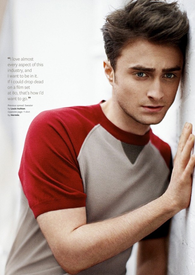 DanielRadcliffe: Daniel Radcliffe out magazine