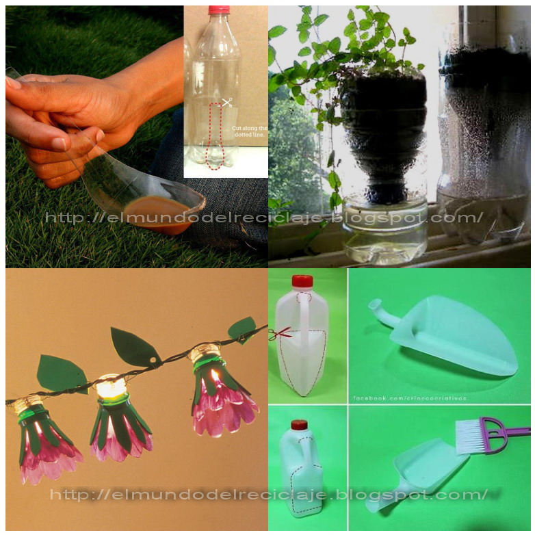 EL MUNDO DEL RECICLAJE: Recicla una botella PET