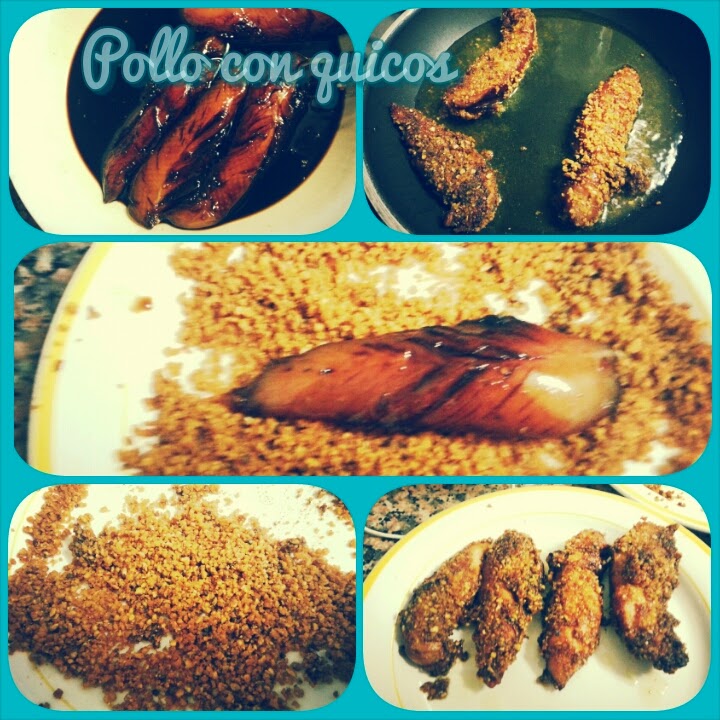Subida en mis tacones - Ocio en familia: Receta: Pollo con crujiente de ...