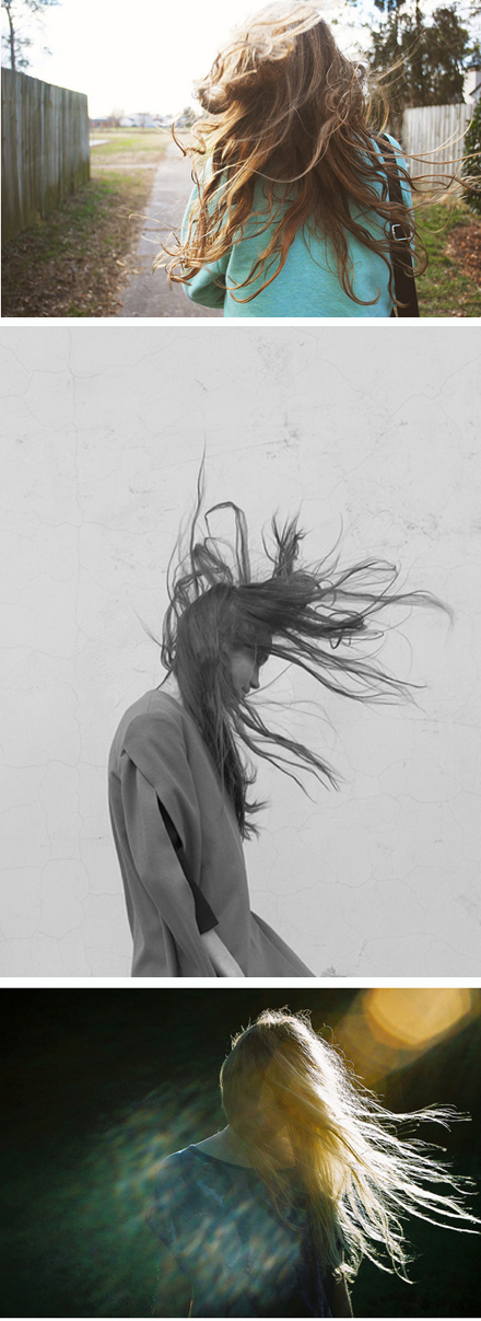 Down and Out Chic: Photography: Windblown