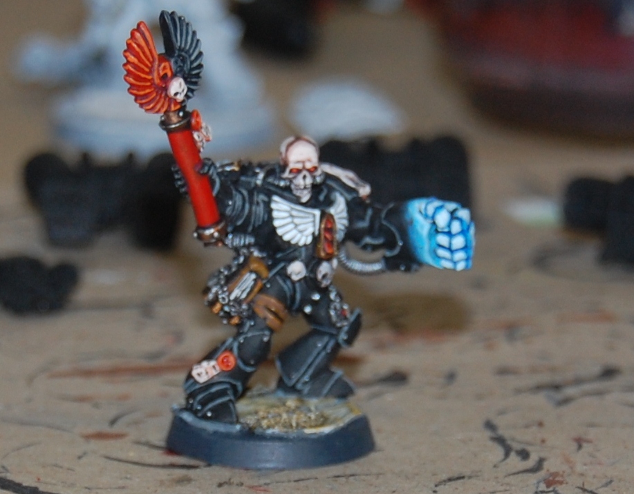 Pitched Battle: WIP: Chaplain with Power Fist II, Object Source Lighting
