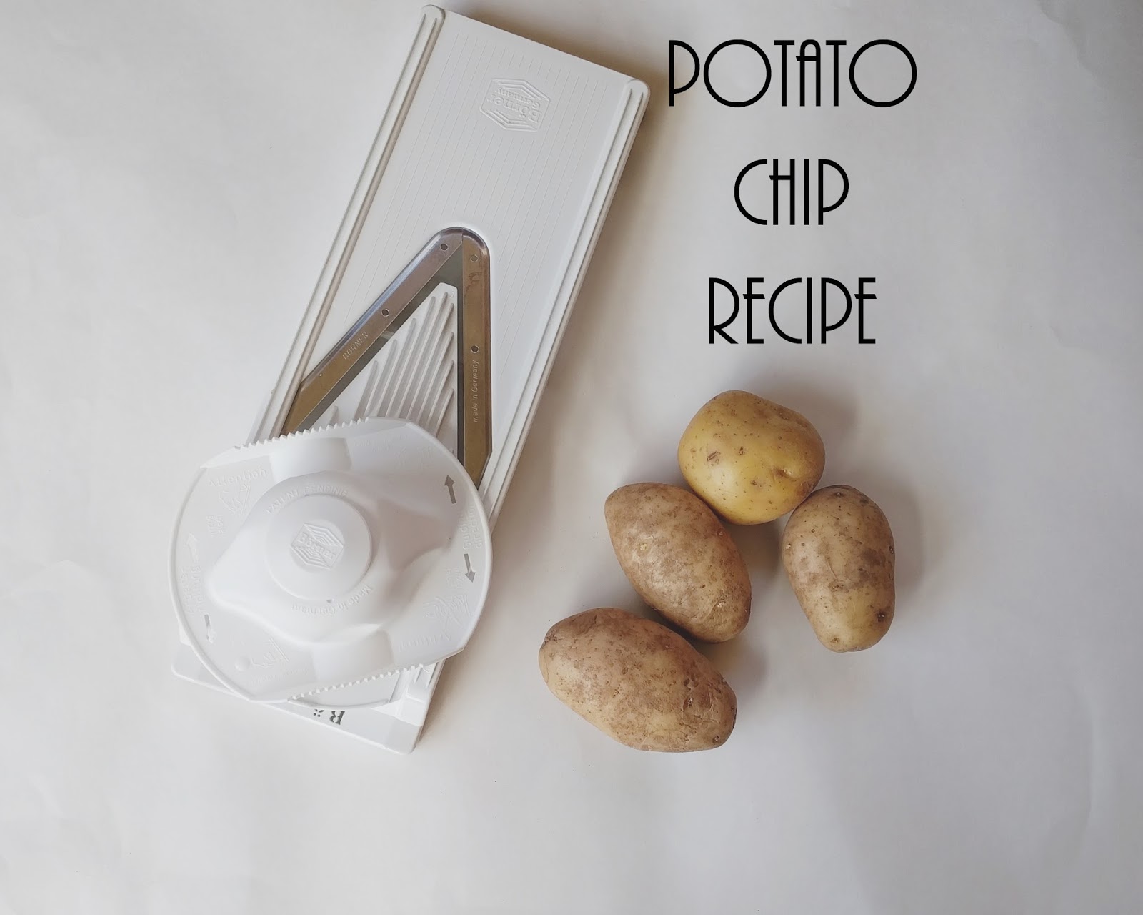 Her Zero Waste Life: Homemade Potato Chips