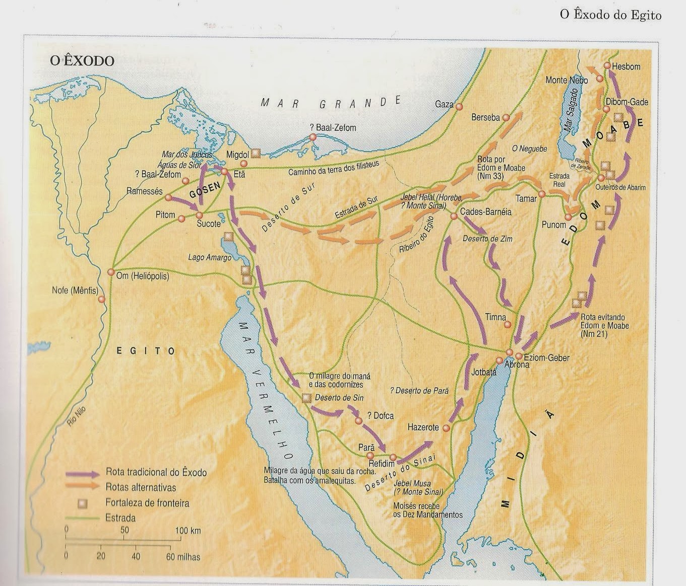 Blog do Elivan: Os Mapas do êxodo