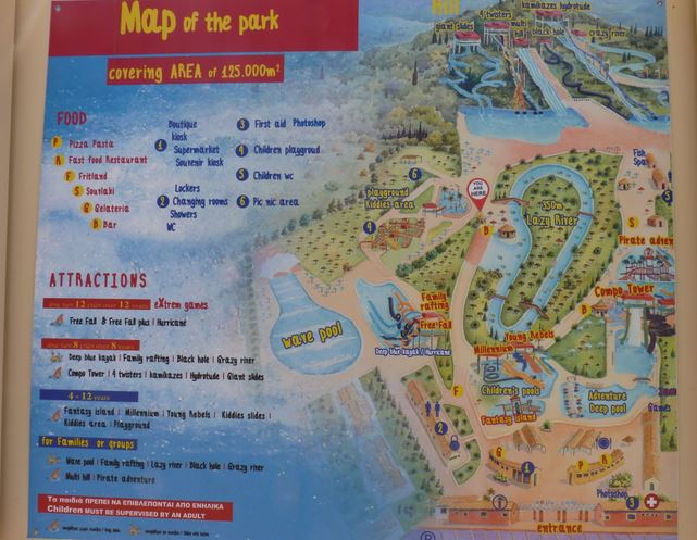 Aqualand de Corfú.
