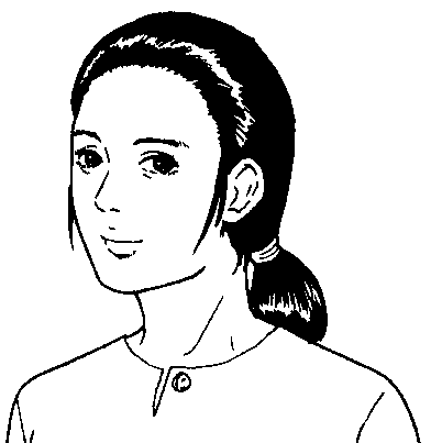 Sekitar Kawasan Sekolah: Gambar Outline_Manusia