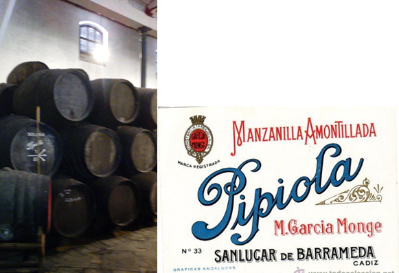 Jerez-Xeres-Sherry: Manzanilla Pipiola 15%, Bodegas M Sánchez Ayala