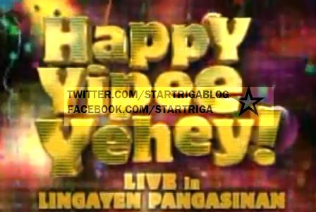★STARTRIGA: 'Happy Yipee Yehey' live in Lingayen, Pangasinan this April ...