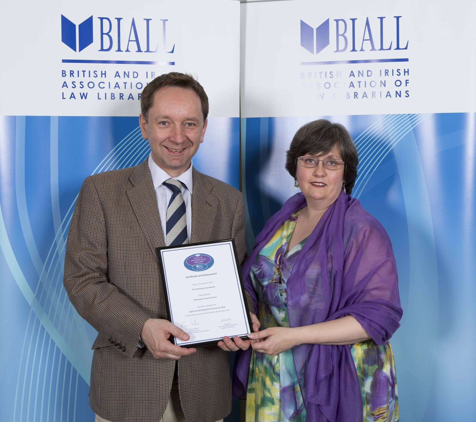 #BIALL2016: BIALL Legal Journals Award 2016 awarded | The British and ...