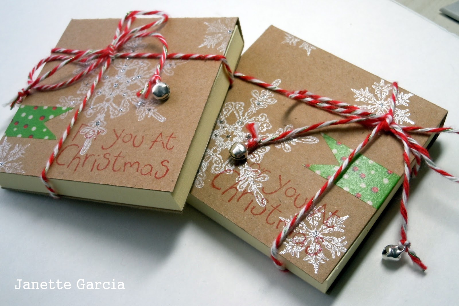 Cosas de La Janette: Silver Snowflakes Post-it Gift