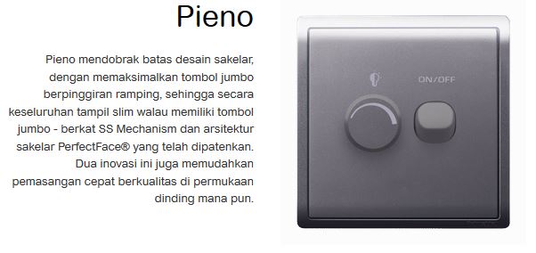 saklar Dimmer sebagai alat pengatur cahaya lampu - Wijdan Kelistrikan