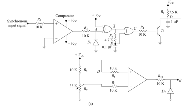 SCR-Gate drive circuit of SCR with isolation using Pulse Transformer
