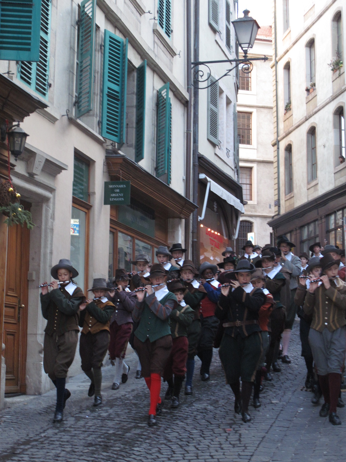 Les Stréliski en Suisse: La fête de l'Escalade