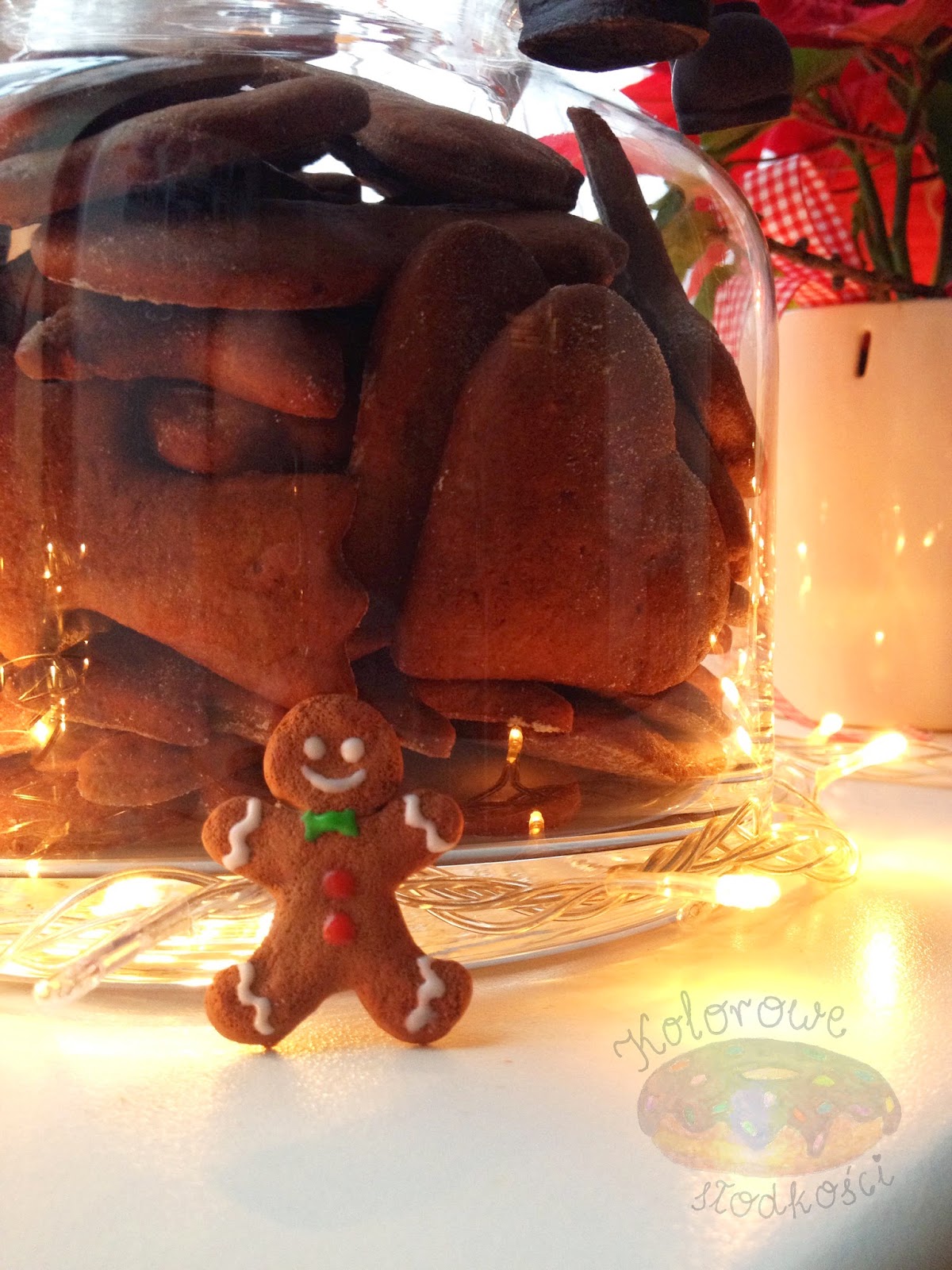 Kolorowe słodkości | rękodzieło : Ludzik z piernika, piernik z ludzika