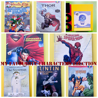 保良局陳溢小學 - 陳瀚圖書館: My Favourite Book Characters Election