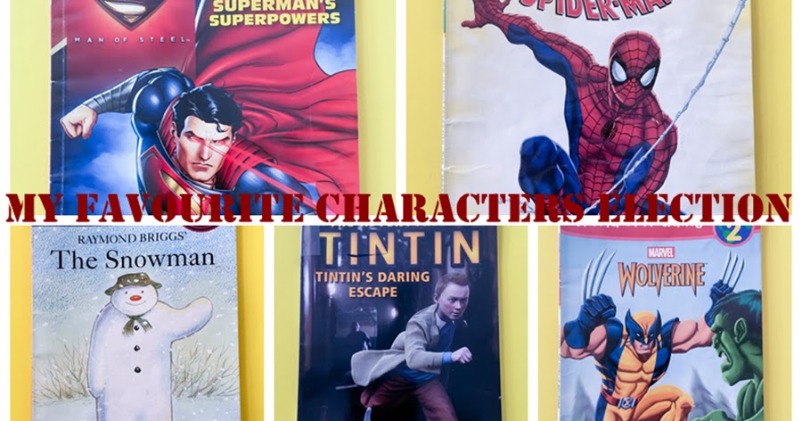 保良局陳溢小學 - 陳瀚圖書館: My Favourite Book Characters Election