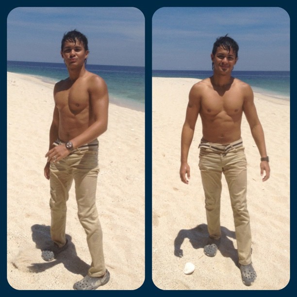 Hunks in Pictures: Matteo Guidicelli Shirtless