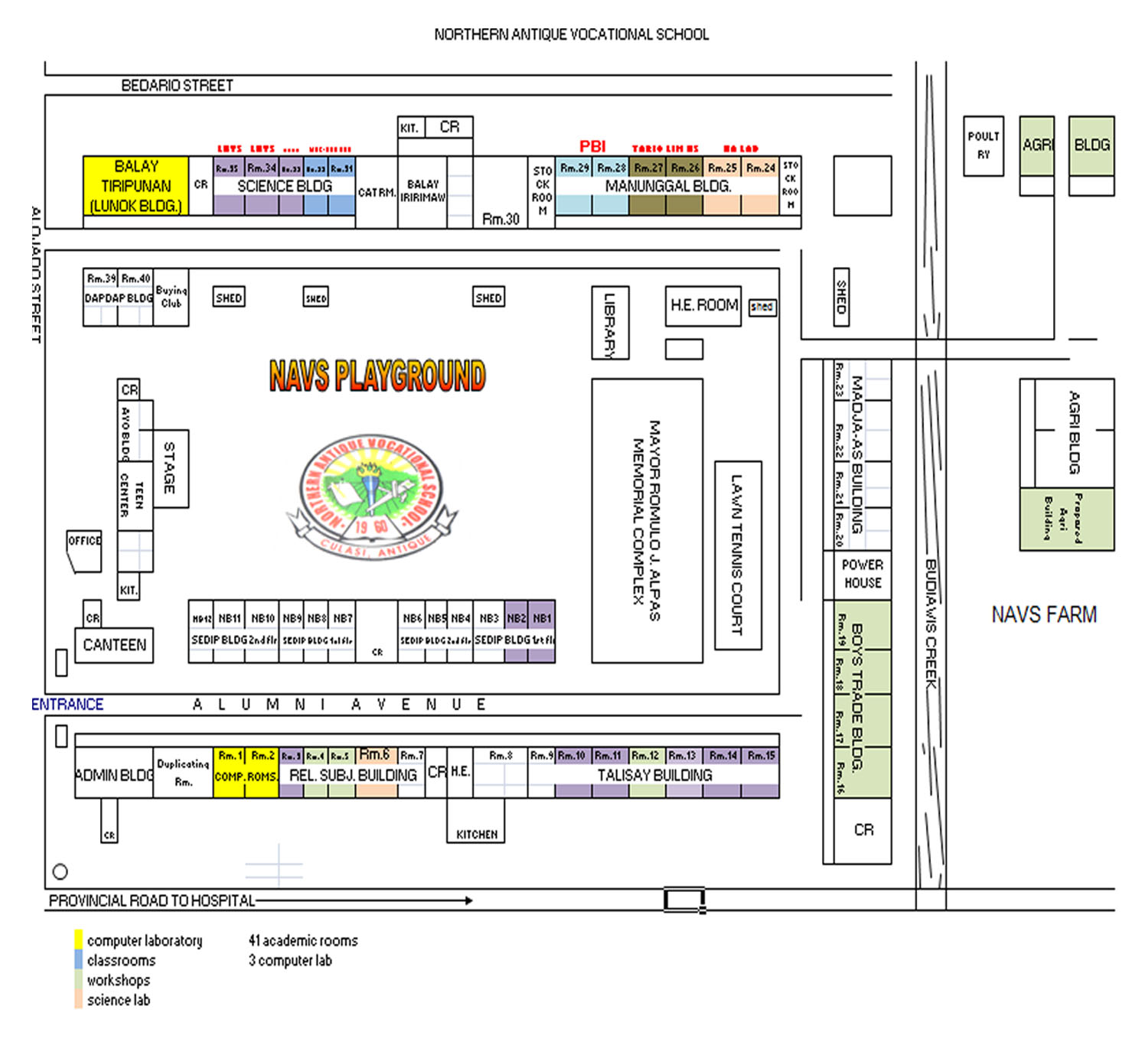 NAVS Info: School Map