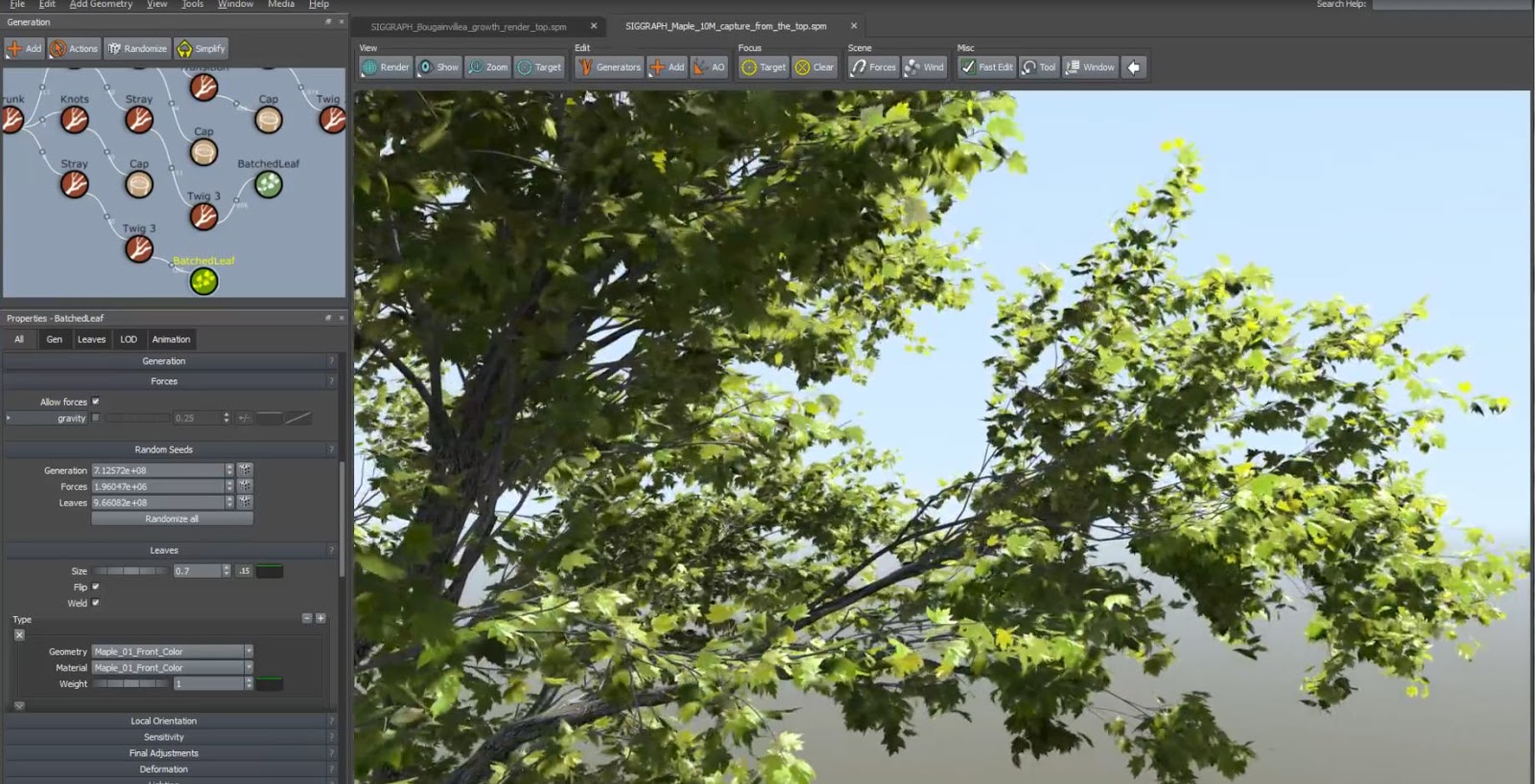 SpeedTree in Visual Effects | Computer Graphics Daily News