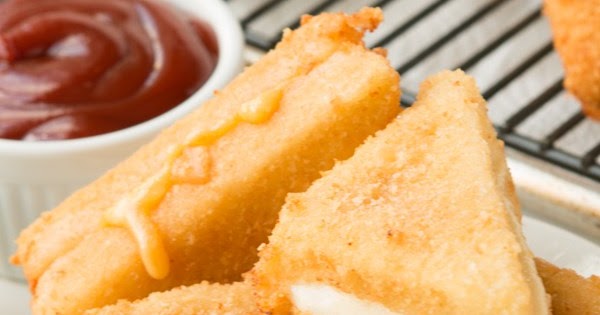 cheese frenchees deep fried grilled cheese | Sweetfoodiest