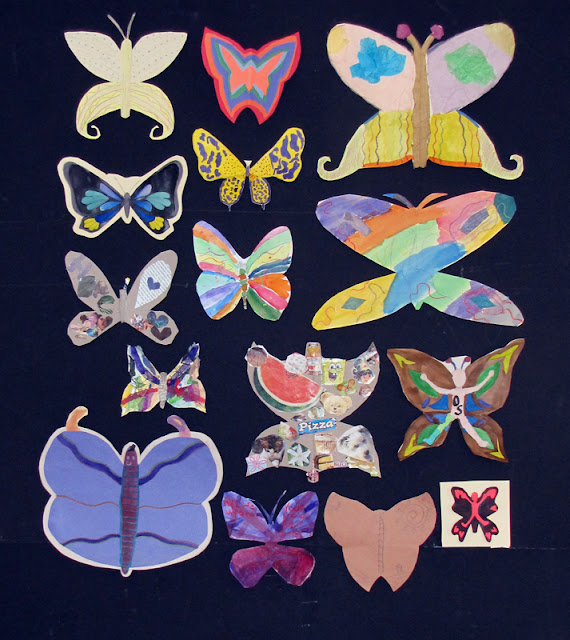 True Adventures of an Art Addict: Art Club + Butterfly Project = Awesome