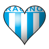 Accesorios : Escudo Corazon de Argentina