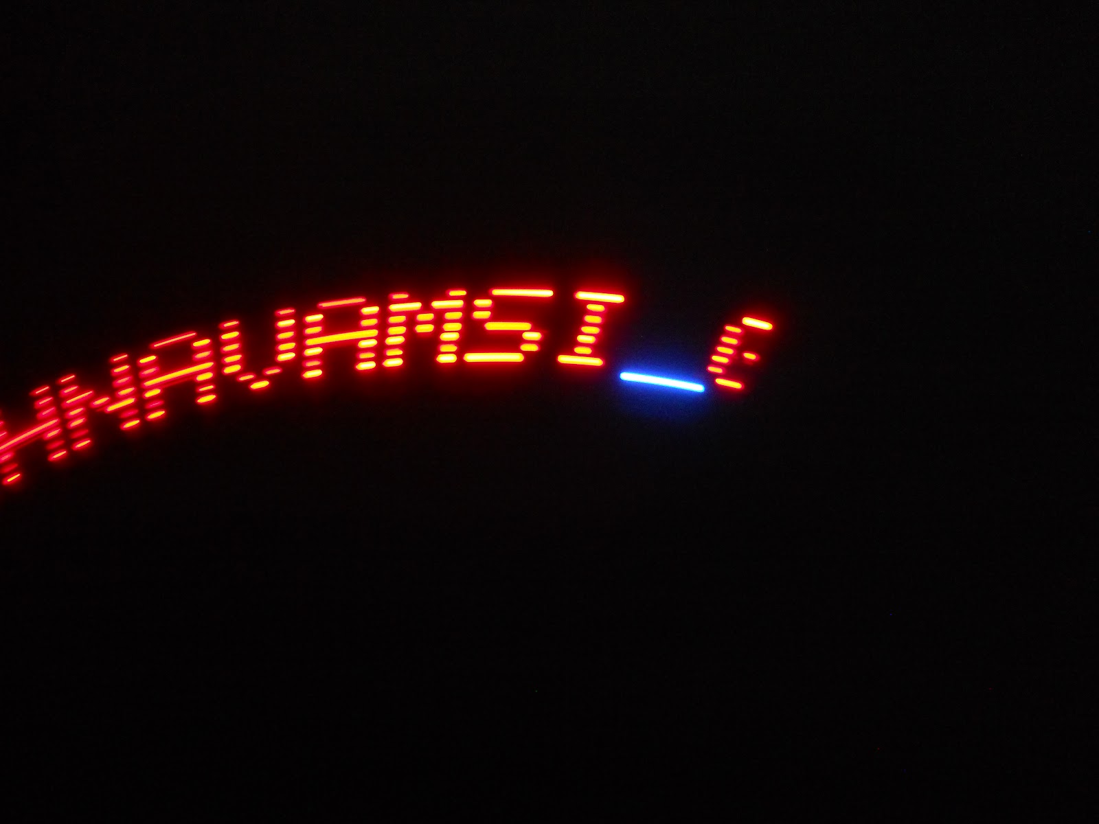 ROBO ZONE: PROPELLER(ROTATING) LED DISPLAY