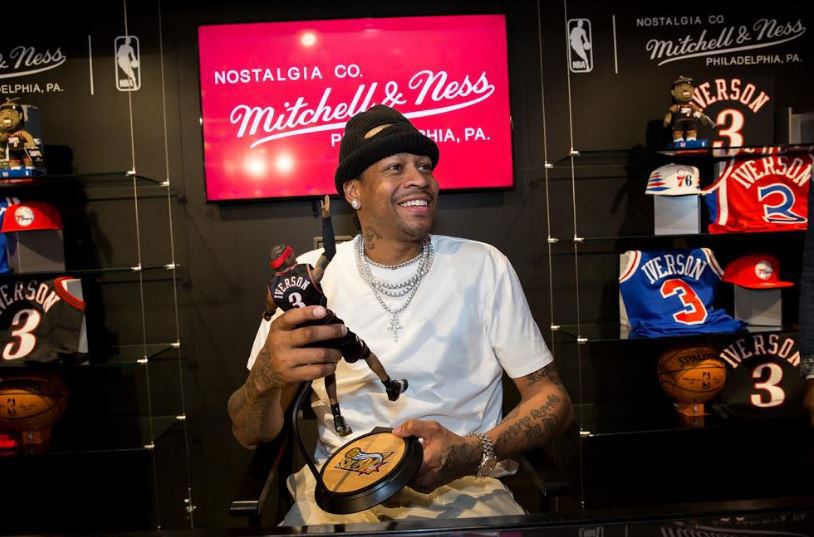 Check Out This New Allen Iverson Mitchell & Ness Section That Opened at ...
