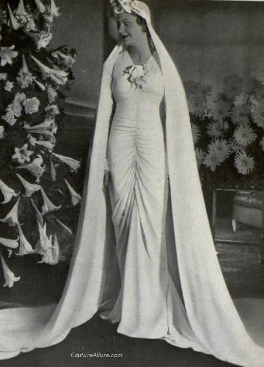 Couture Allure Vintage Fashion: June Bride, 1935