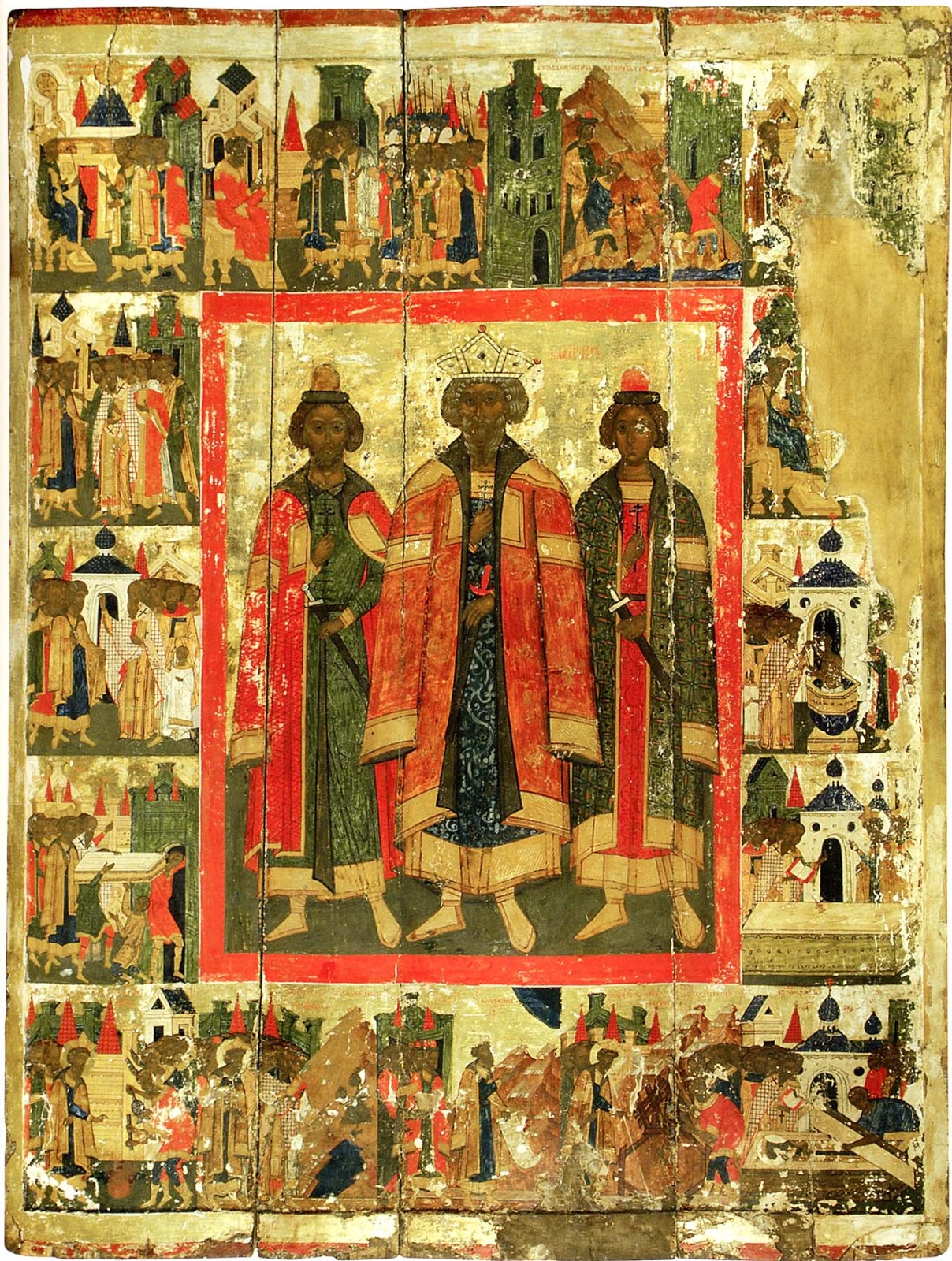 New Liturgical Movement: The Holy Passion-Bearers Ss Boris and Gleb