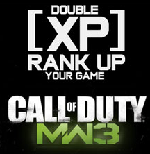 Free MW3 Double XP Codes!