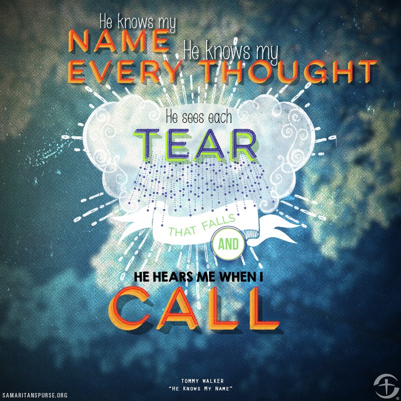 My Strength: John 10:3 - "He Knows My Name"