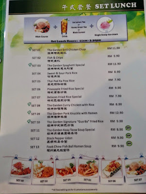 It's About Food!!: The Garden Restaurant @ Krystal Point