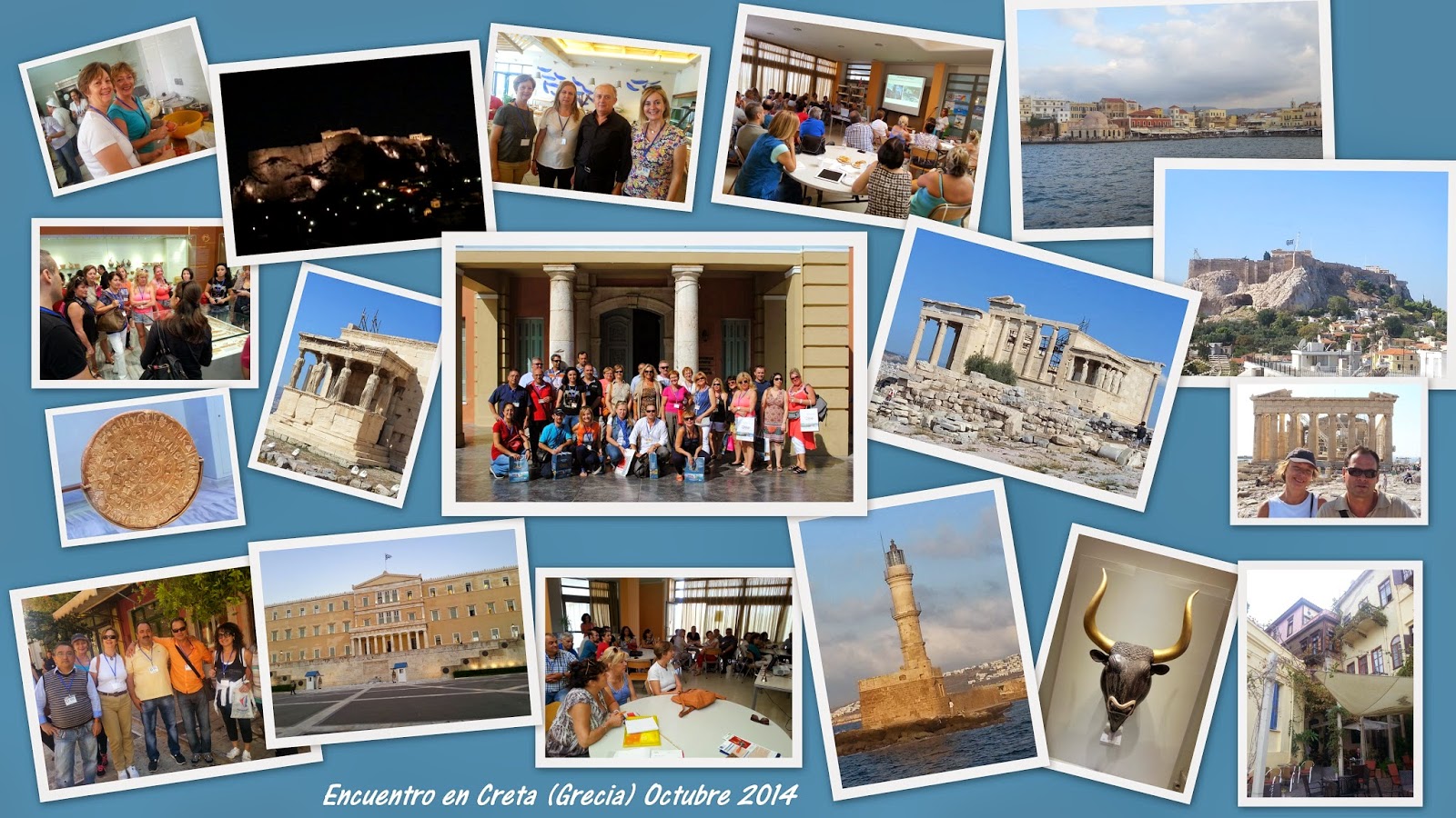 CEPER El Palmarillo: Collage Encuentro Creta (Grecia)