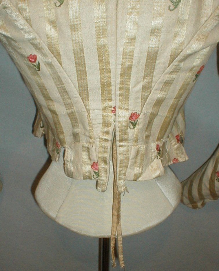 All The Pretty Dresses: Late 1780's/Early 1790's Dress Bodice
