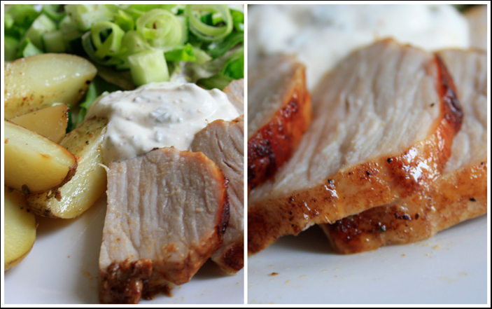 UGNSGRILLAD YTTERFILÈ MED ÖRTSÅS – Matsafari