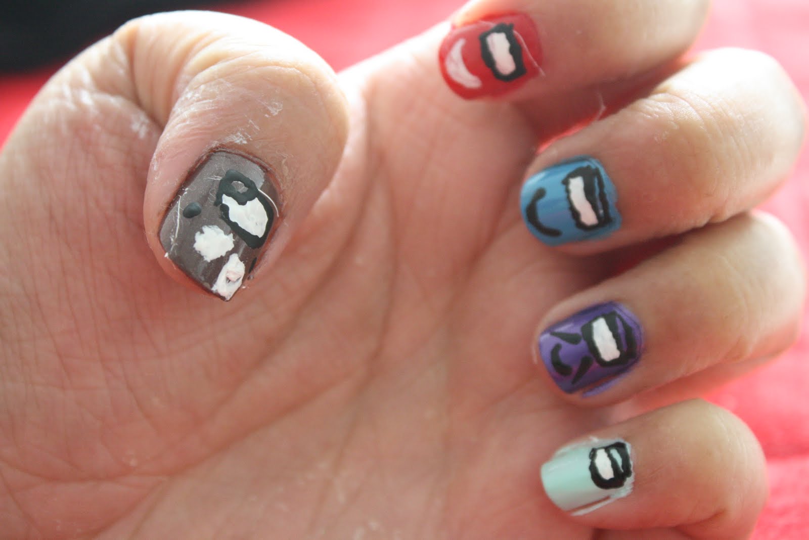 Nail Tutorial: Cars Nail Art