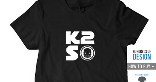 The Public Tee Store ONLINE!: K2SO TEE - CODE: K2SO1