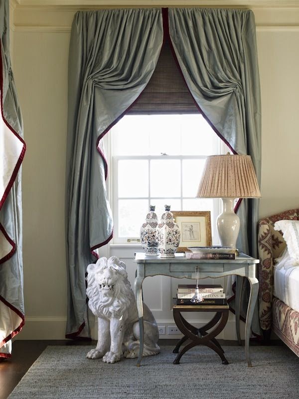 Willow Bee Inspired: At the Window No. 9 - The Italian Strung Drape