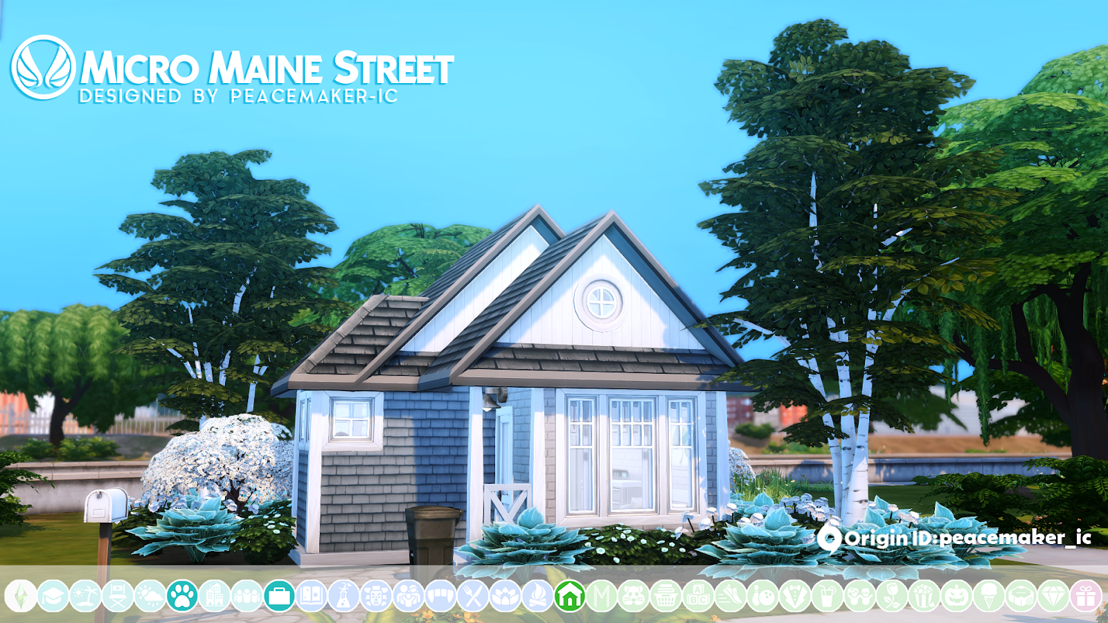 Simsational Designs: Maine Street Living - Micro, Tiny & Small Home Series