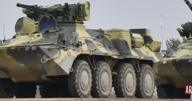 The BTR-3DA satisfied Ukrainian paratroopers