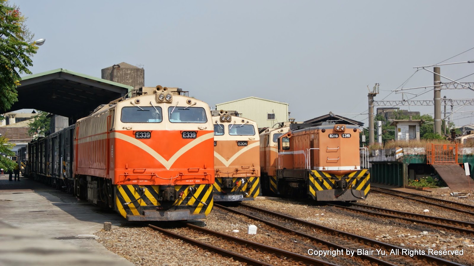 Blair's 鐵道攝影: E339電力機車 / TRA E339 Electric locomotive