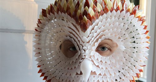 My Owl Barn: Glass Masks and Other Objects That You Can Wear