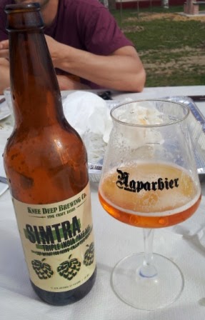 VISUALBEER: KNEE DEEP BREWING: CITRA EXTRA PALE ALE, TANILLA ...