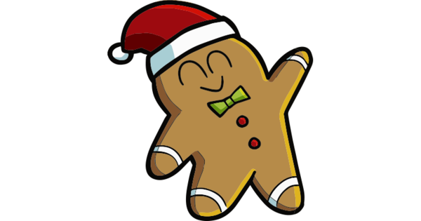 Happy Gingerbread Man | Symbols & Emoticons