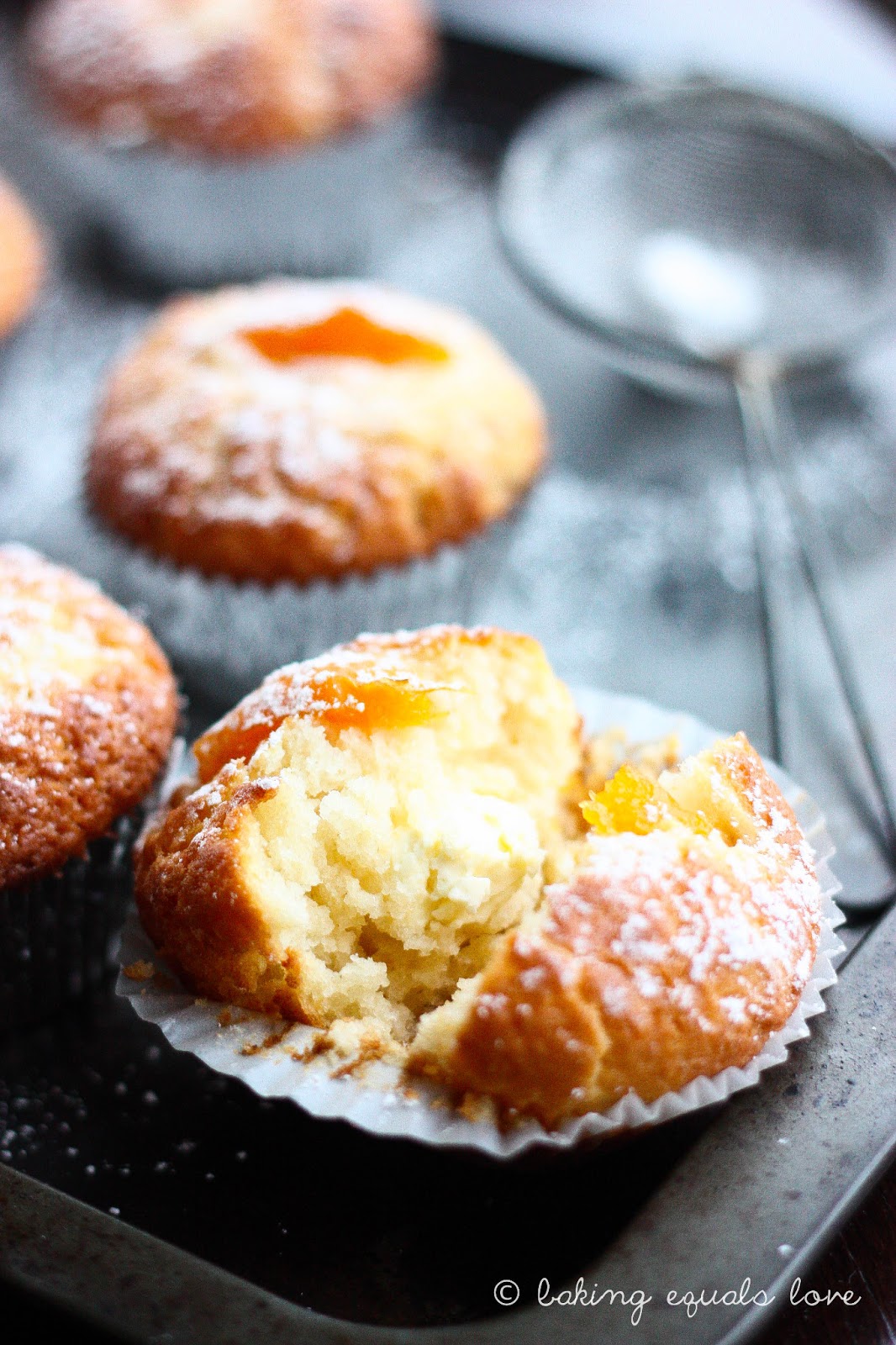 baking = love: Apricot Cream Cheese Muffins for Dad
