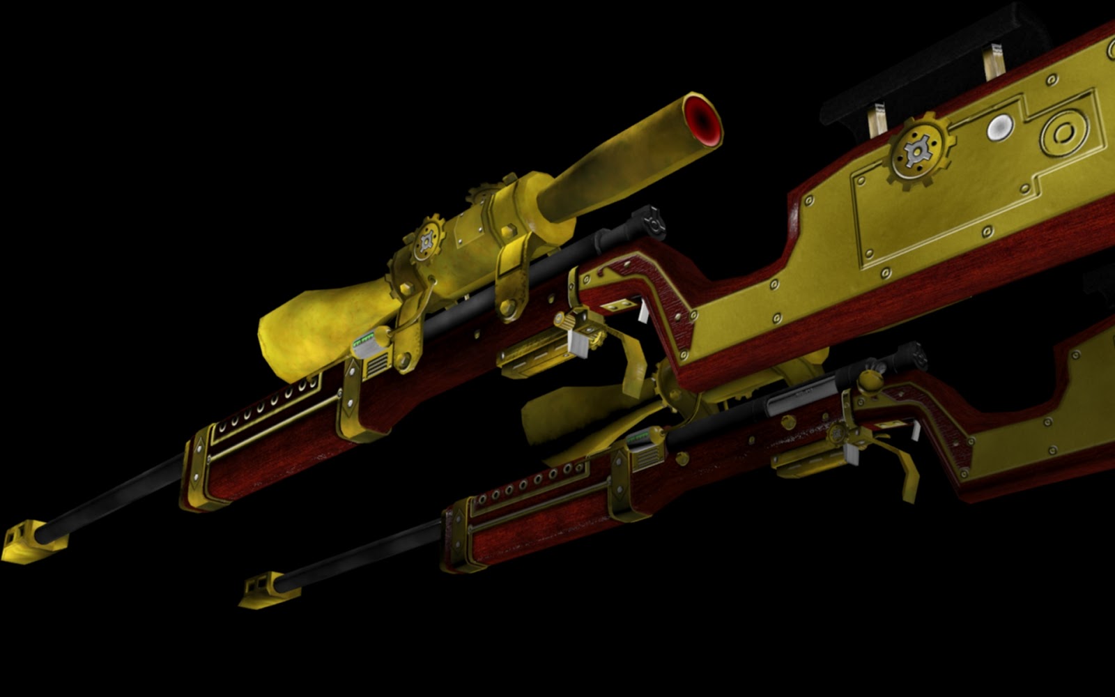 mz3d: Steampunk Sniper Rifle