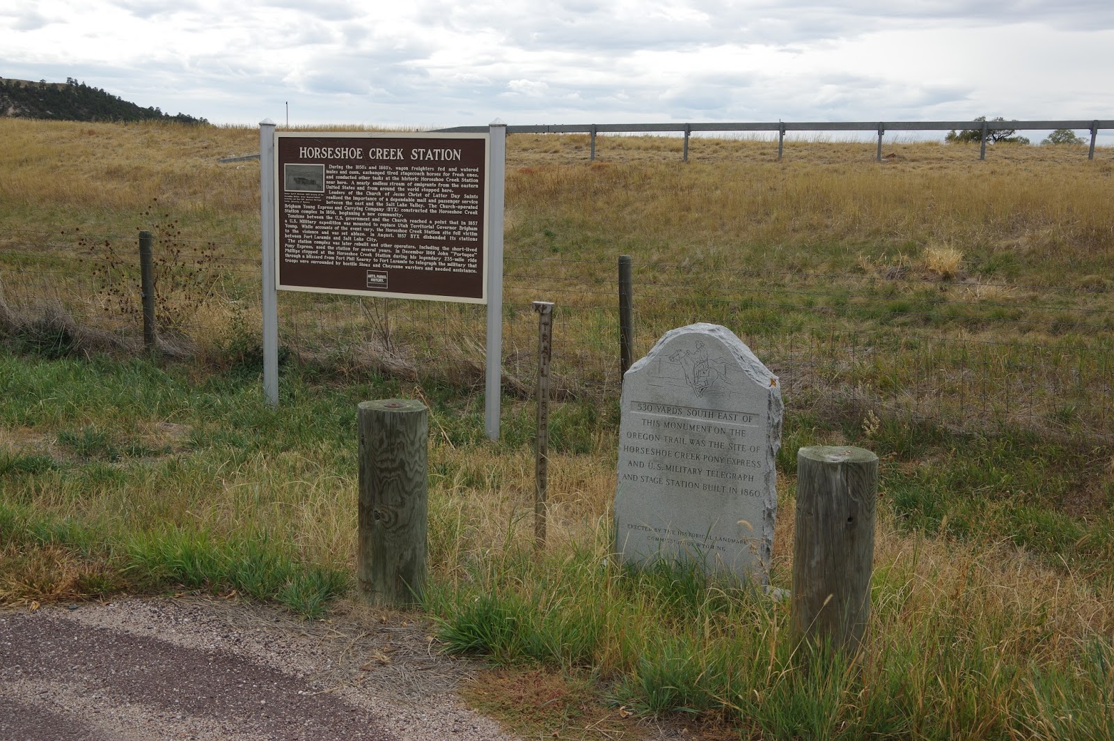 Some Gave All: Horseshoe Creek Station, Wyoming